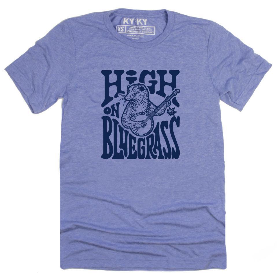 High On Bluegrass T-Shirt (Opossum) – KY for KY Store