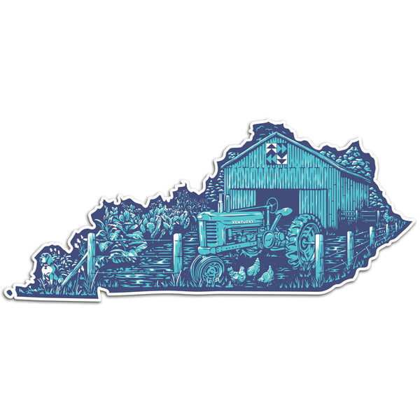 Farm Kentucky Sticker – KY for KY Store